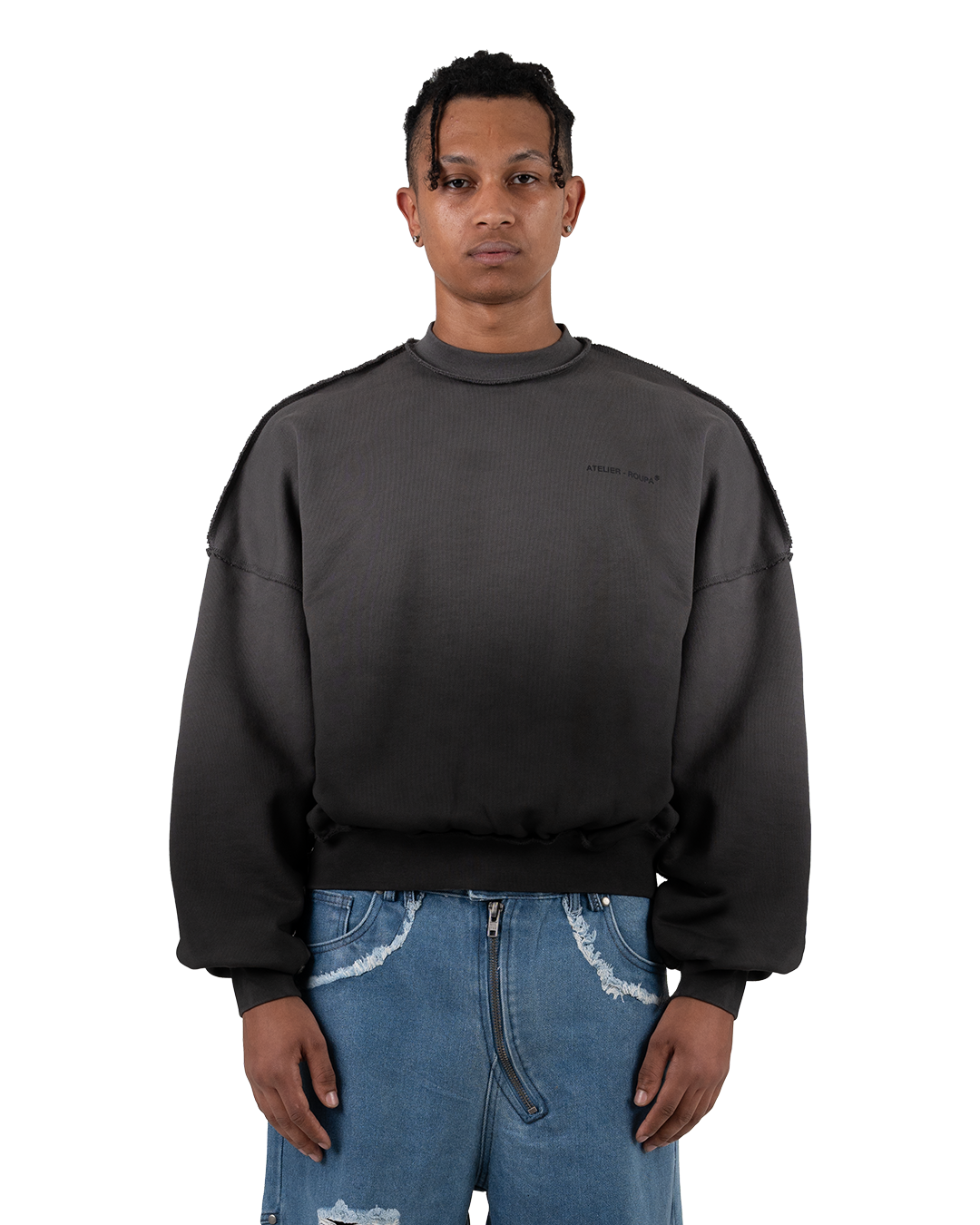 DAMP SWEATER - GREY – ATELIER DE ROUPA